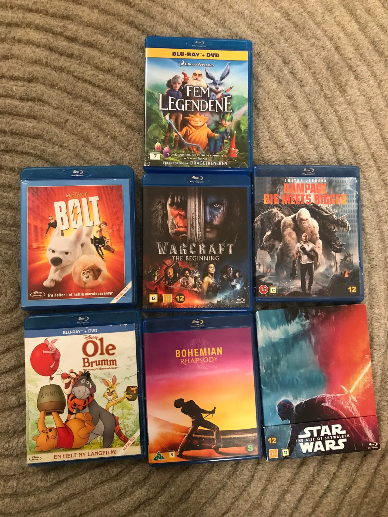 Random Blu-ray filmer. | FINN-torget