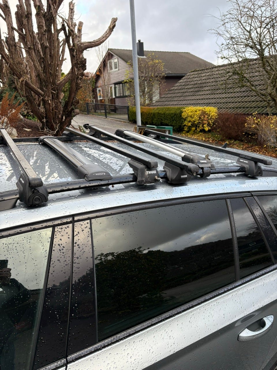Takbøyler for rails THULE OG WHISPBAR ( id4/Passat og Peugeot 3008/5008 ...