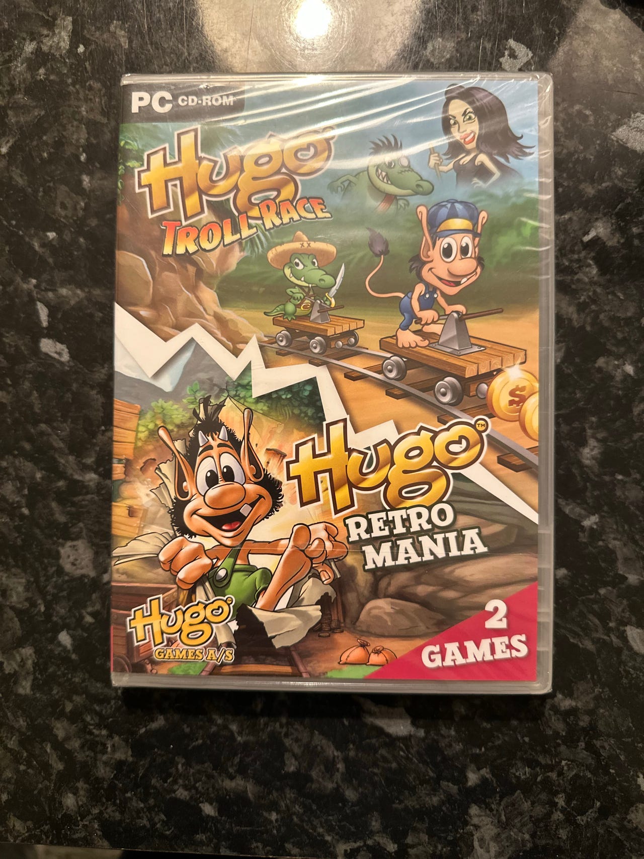 Hugo Retro Mania og Troll race PC Spill - 2 Spill | FINN-torget