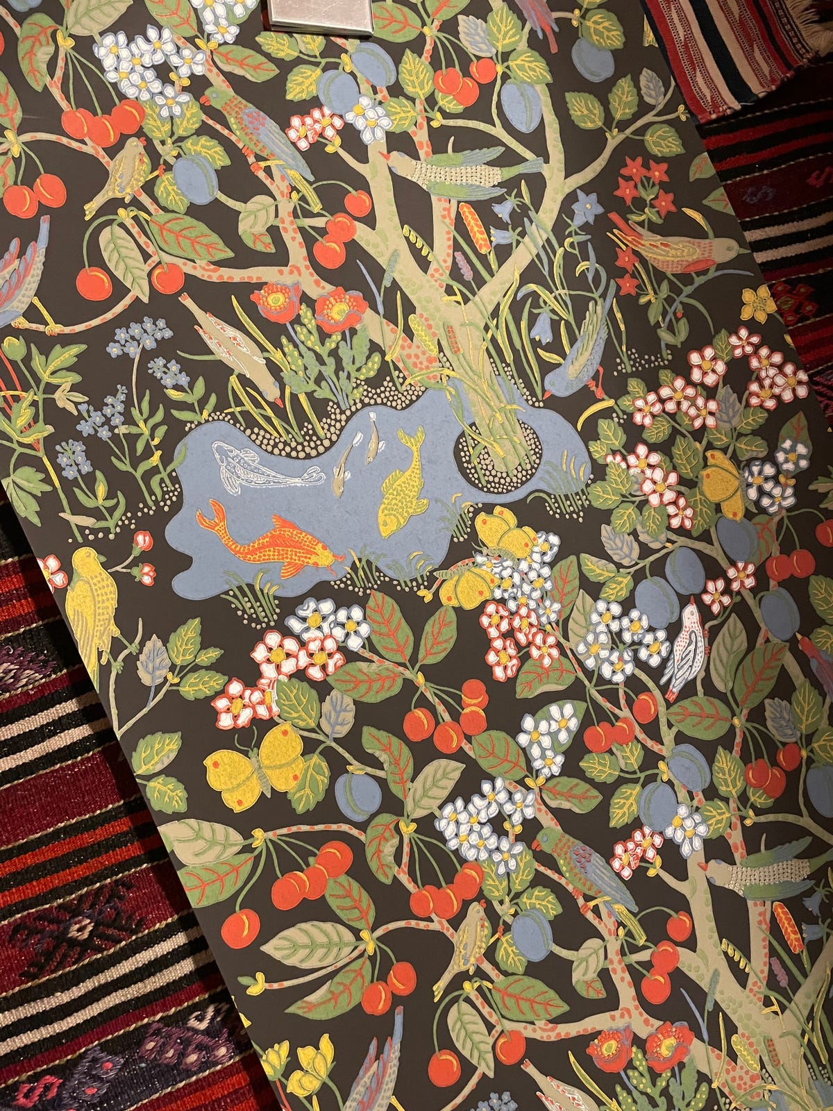 Josef Frank tapet Paradiset | FINN-torget