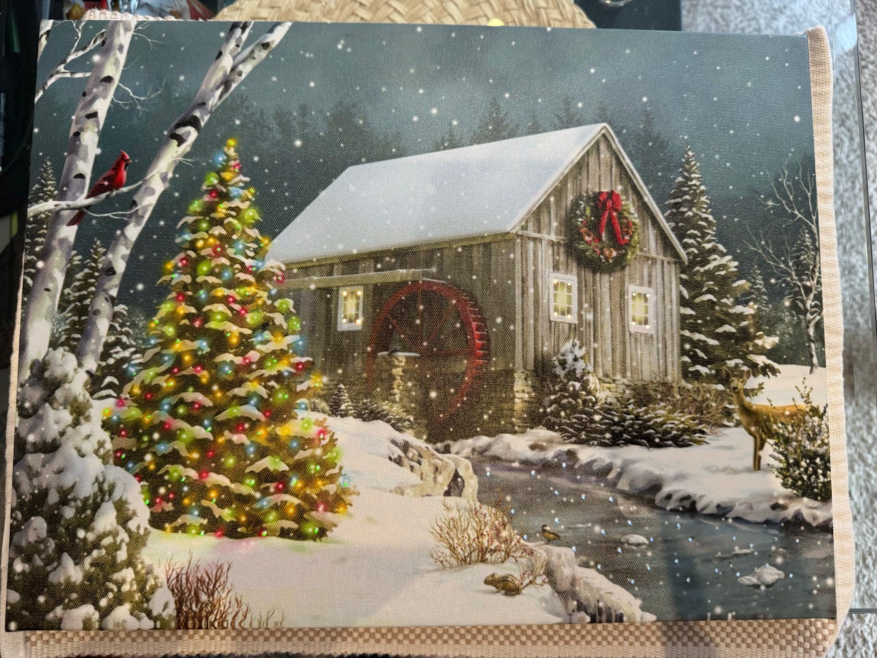 Julebilder med lys, julepynt, juledekorasjon | FINN-torget