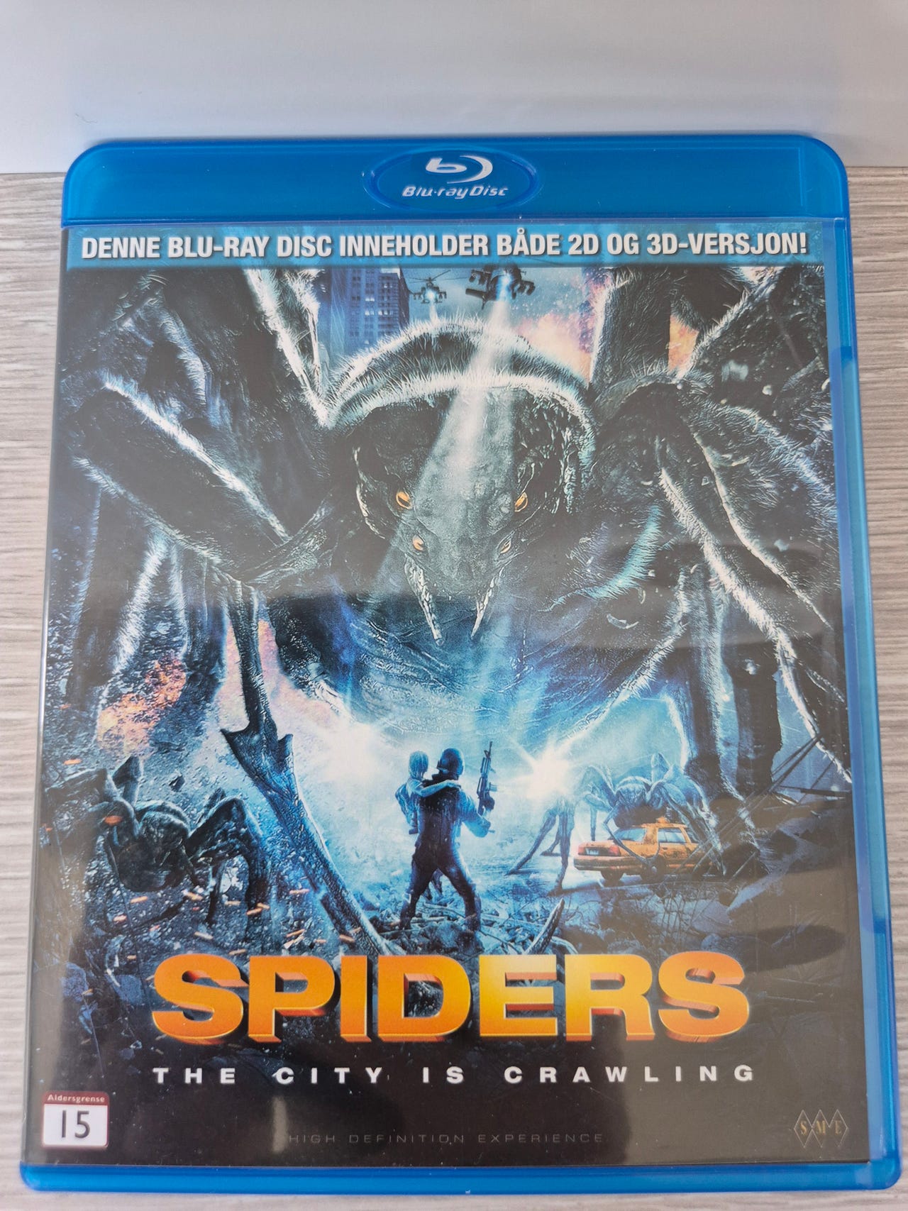 Spiders Blu-ray Disc 2D og 3D versjon | FINN-torget