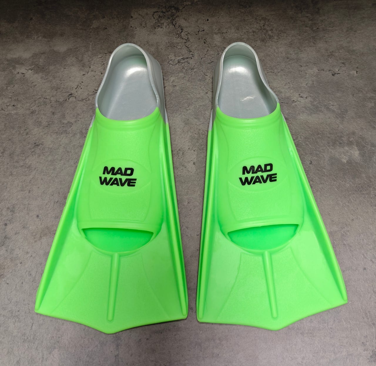 Mad Wave Fins Training Svømmeføtter Grønn Størrelse 31-33 | FINN-torget