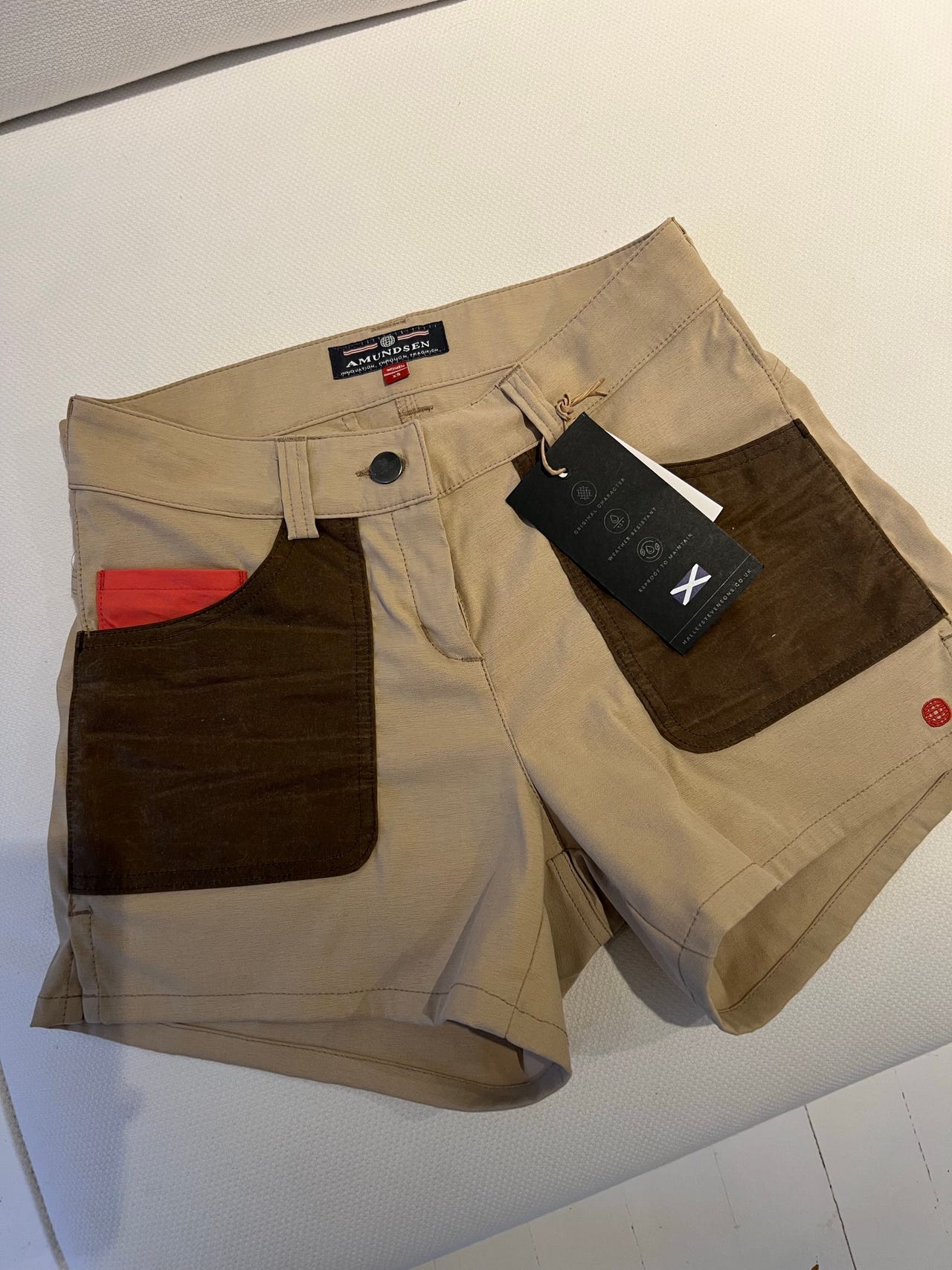 Amundsen Sincher Field Shorts Beige XS Dame | FINN-torget
