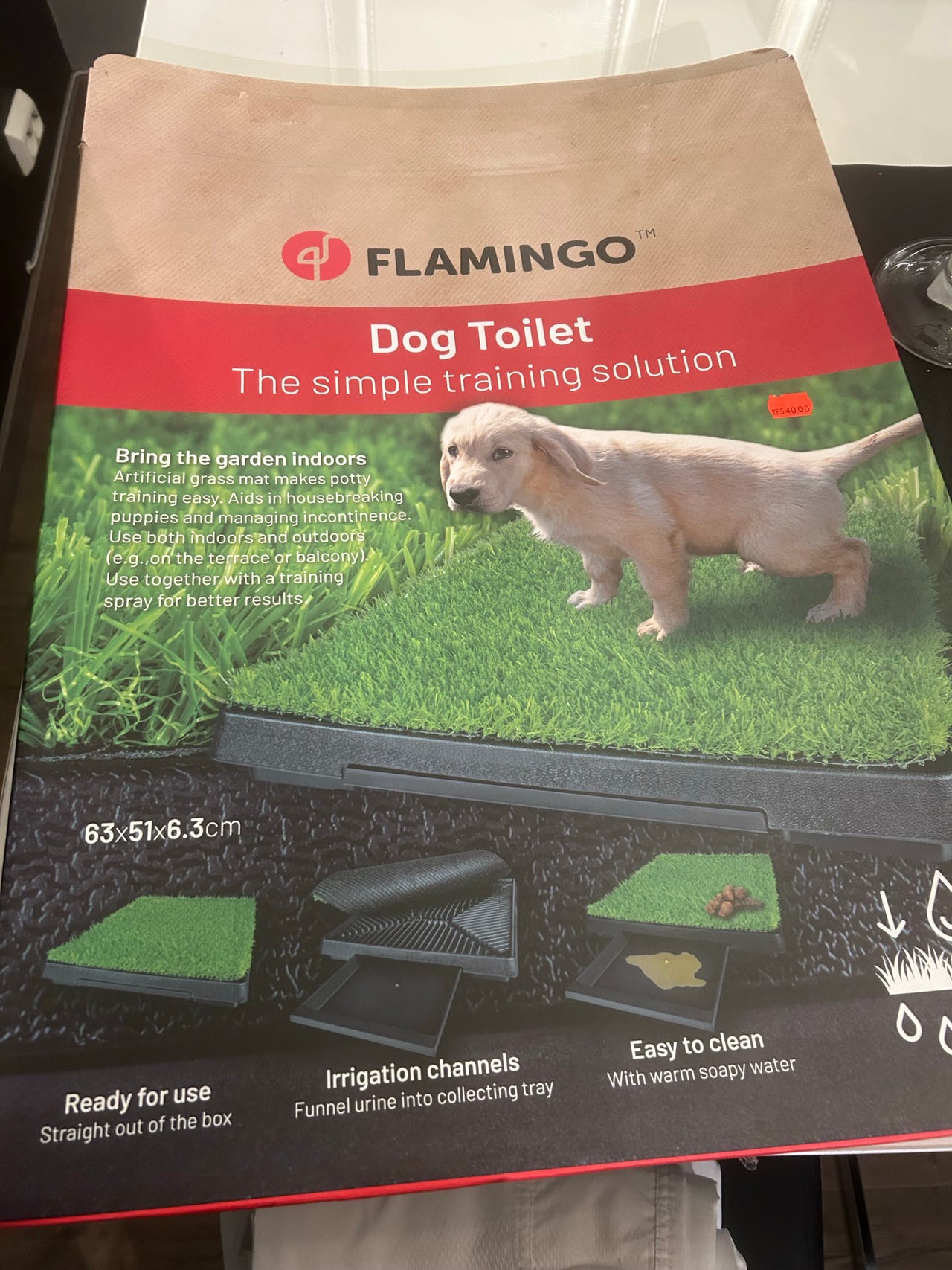 Flamingo Dog Toilet Grønn Plast | FINN-torget
