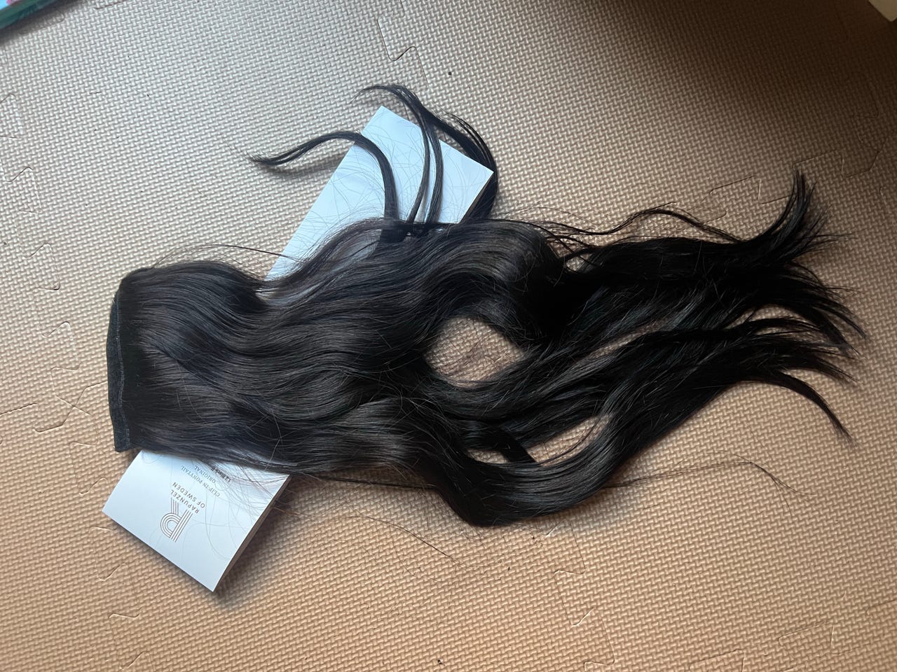 Ny Ponytail 50 cm ekte hår fra Rapunzel of Sweden | FINN-torget