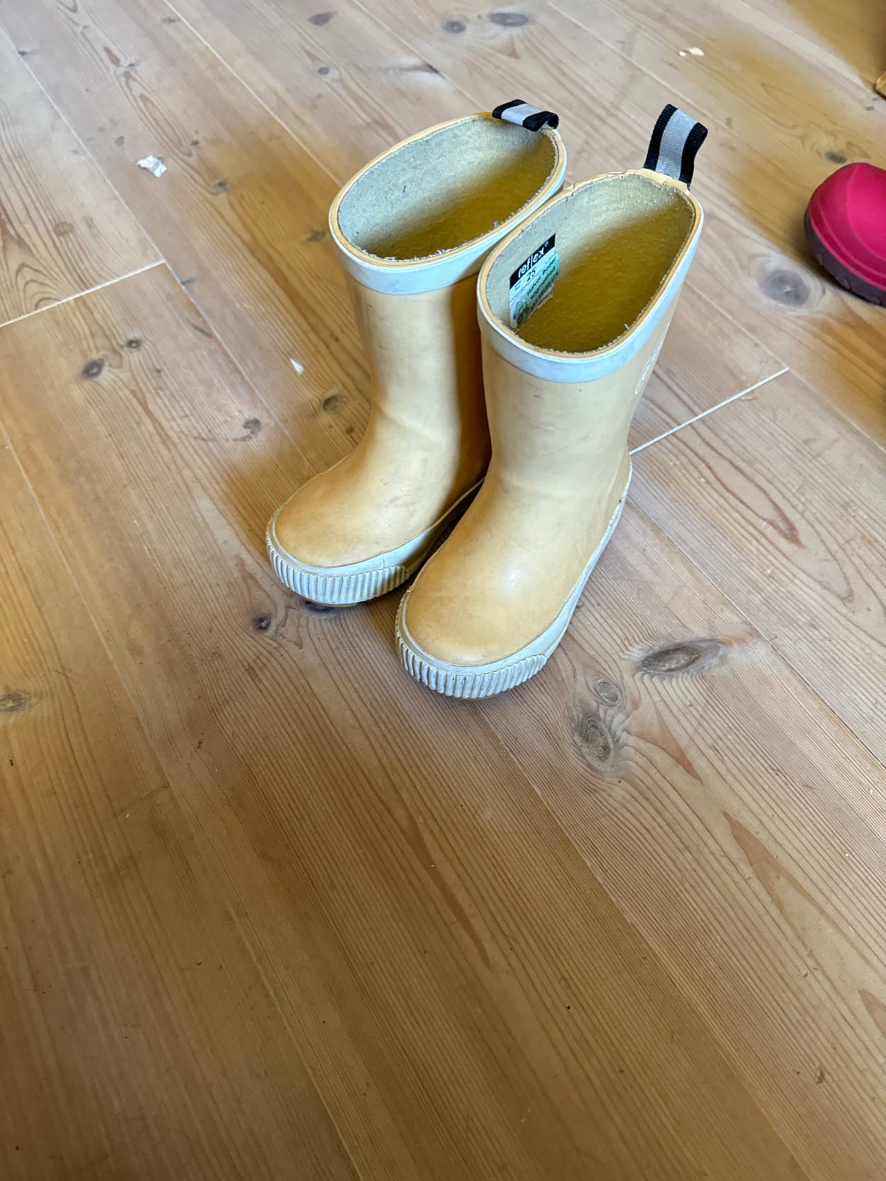 Reflex Barn Gummistøvler Unisex Str 25 gul | FINN-torget