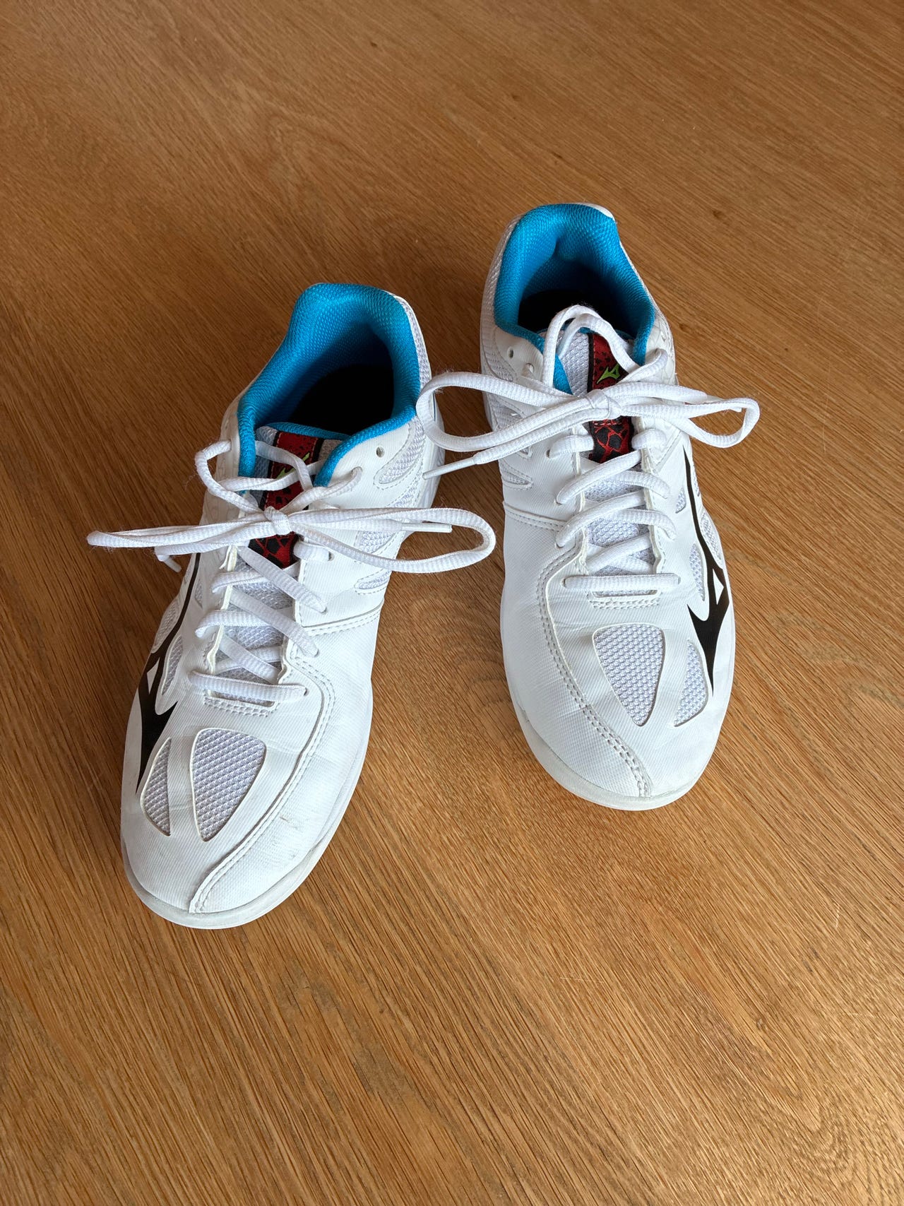 Mizuno Lightning Star Innesko Hvite og blå Str 38 | FINN-torget