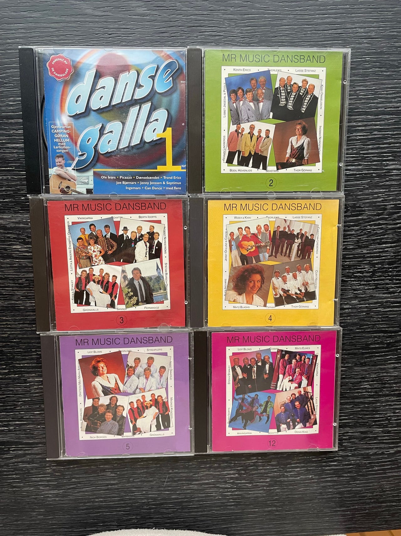 6 danseband cd-er selges enkeltvis eller samlet | FINN-torget