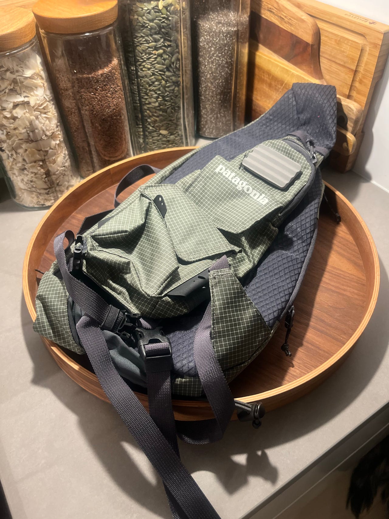 Patagonia Vest Front Sling Sekk Grønn | FINN-torget