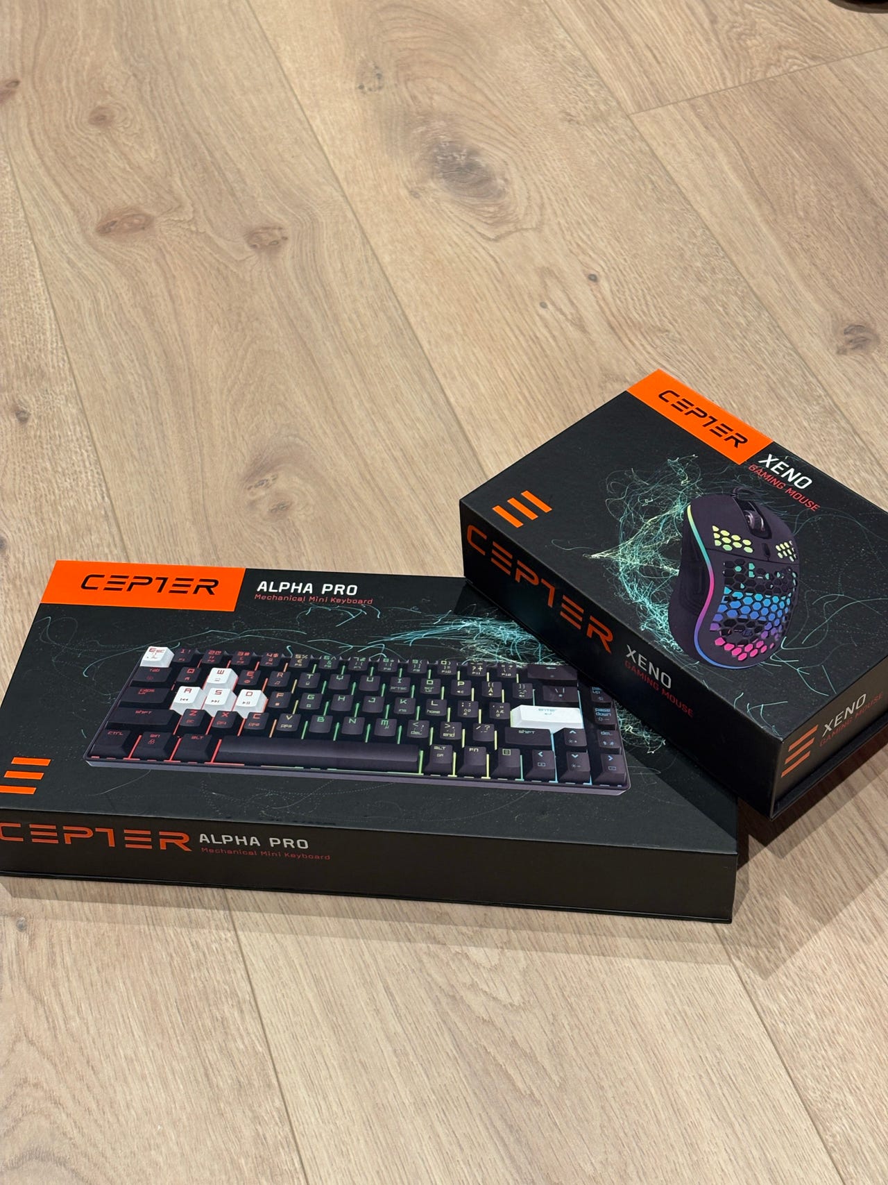 Cepter Alpha Pro Tastatur og Cepter Xeno Gaming Mus RGB | FINN-torget