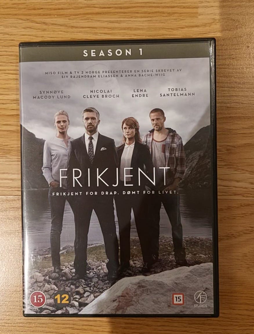 Frikjent sesong 1 DVD - utgått norsk tv serie | FINN-torget