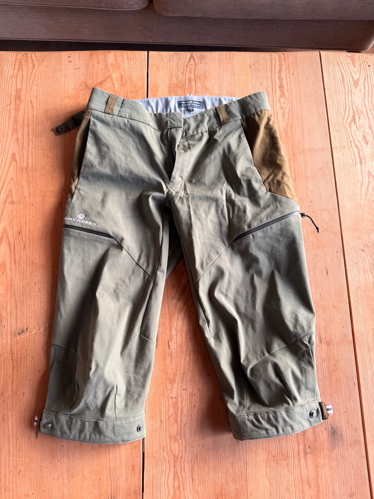 Amundsen Sports knickerbocker, grønn, str S | FINN-torget