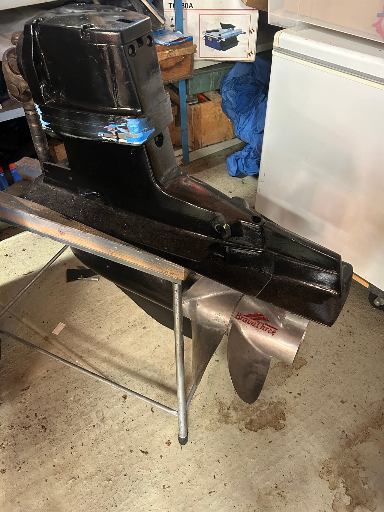 Mercury bravo three med 16 225 duopropp Propell | FINN-torget