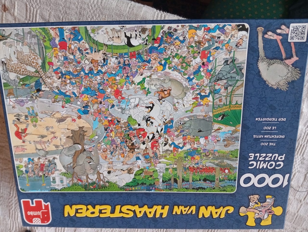 The zoo, Jan van haasteren, 1000brikker | FINN-torget