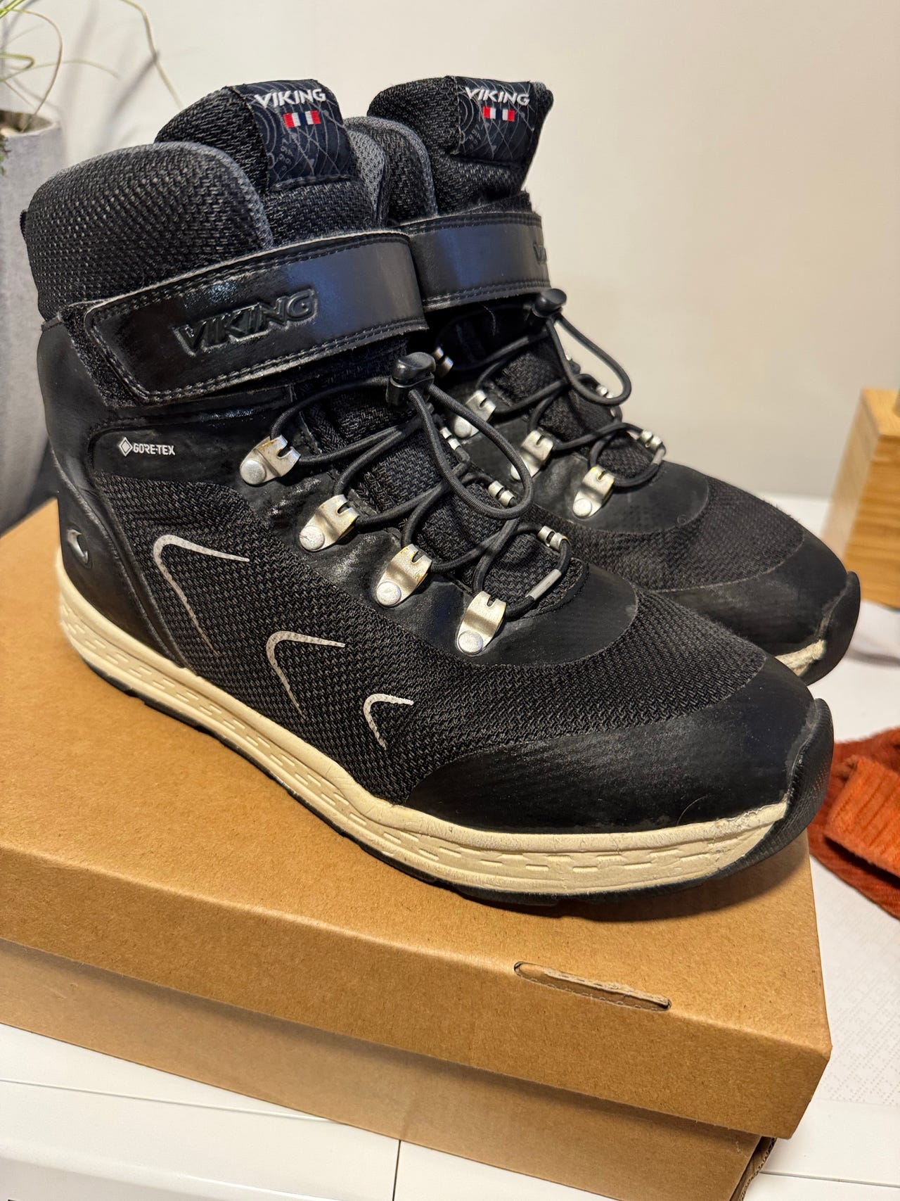 Viking Barn Sko Gutt Str 40 Svart | FINN-torget