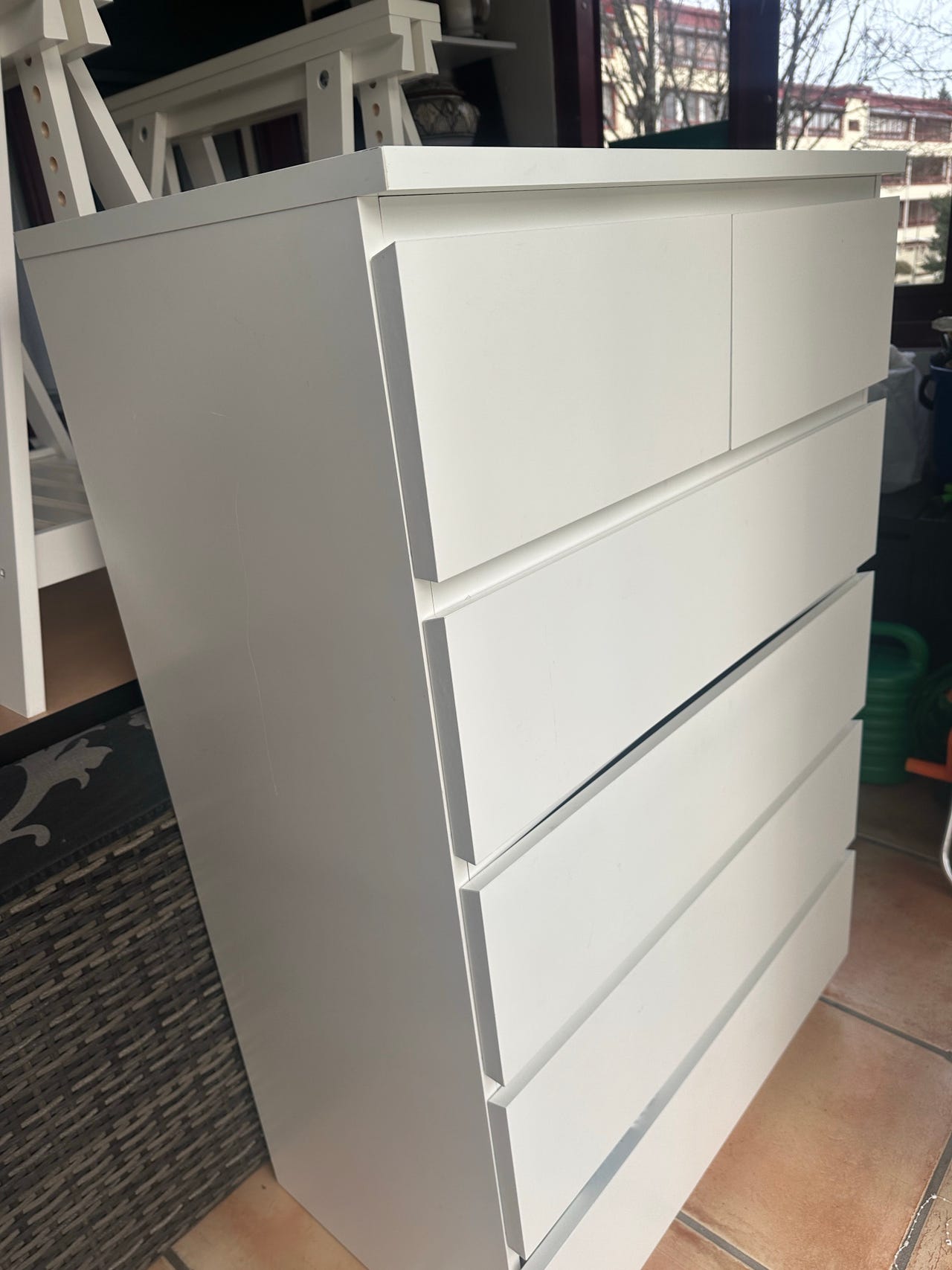 MALM KOMMODE MED 6 SKUFFER | FINN-torget