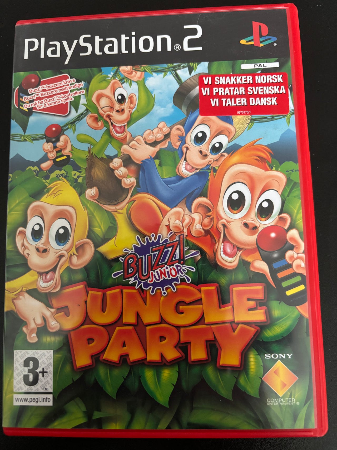 PS2 - Buzz Junior - Jungle Party | FINN-torget