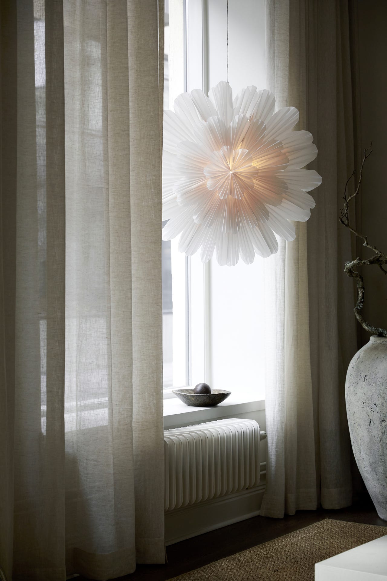 Watt & Veke Snöblomma adventsstjerne Ø44 cm | FINN-torget