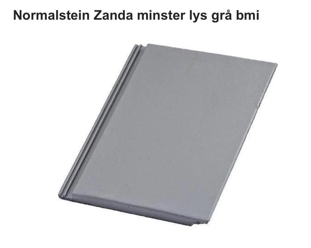 Zanda Minster Takstein Lys Grå | FINN-torget