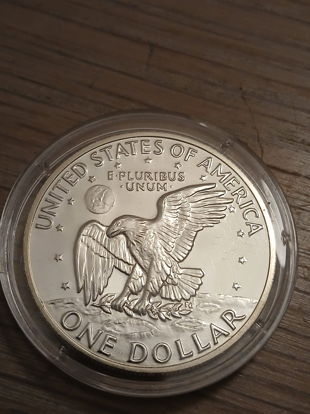 United States 1972 Eisenhower Dollar Mynt Sølv | FINN-torget