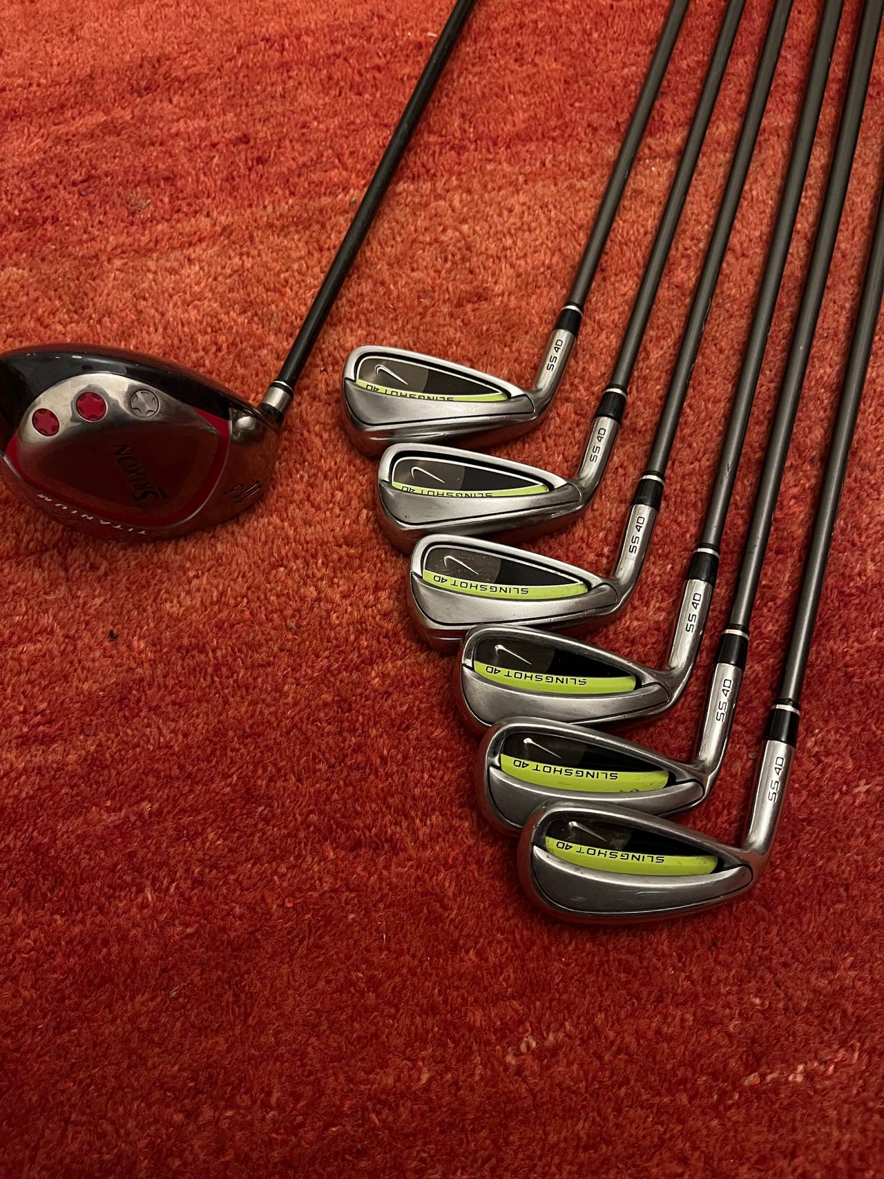 NIKE Slingshot 4D links/venstre ss40 4-P (minus 7) inkl Srixon driver ...