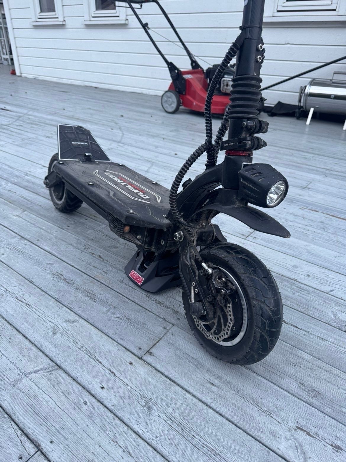 MiniMotors Dualtron Mini Elektrisk Sparkesykkel Svart | FINN-torget