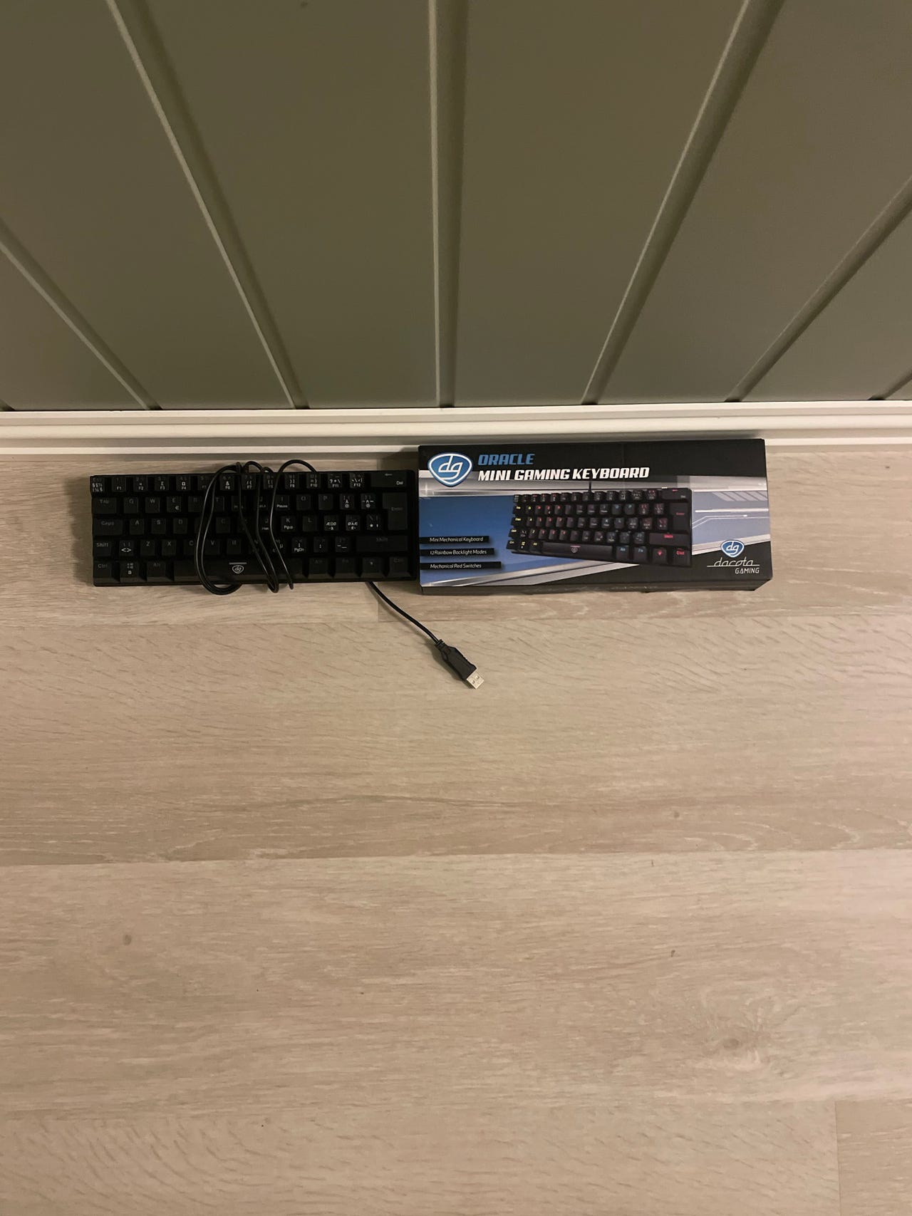 Dacota Oracle Mini Gaming Keyboard USB svart | FINN-torget