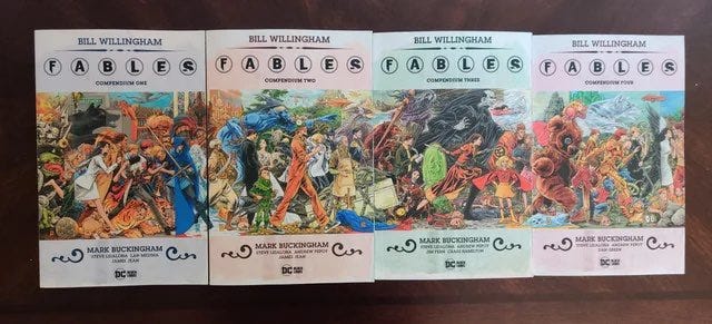 Bill Willingham Fables Kompendium 1-4 | FINN-torget