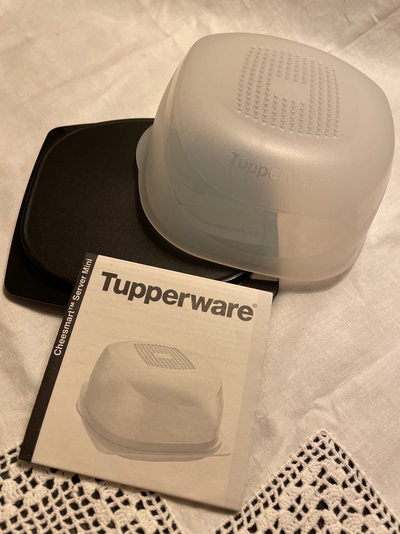 Tupperware Cheesmart Serve Mini / osteklokke | FINN-torget