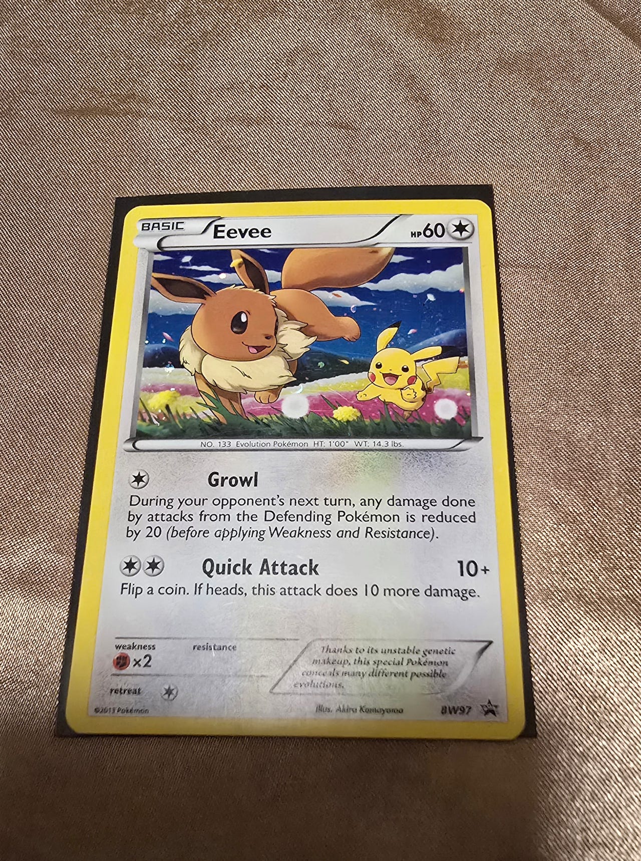 Pokemon kort Eevee Ultra Rare Holo Card | FINN-torget
