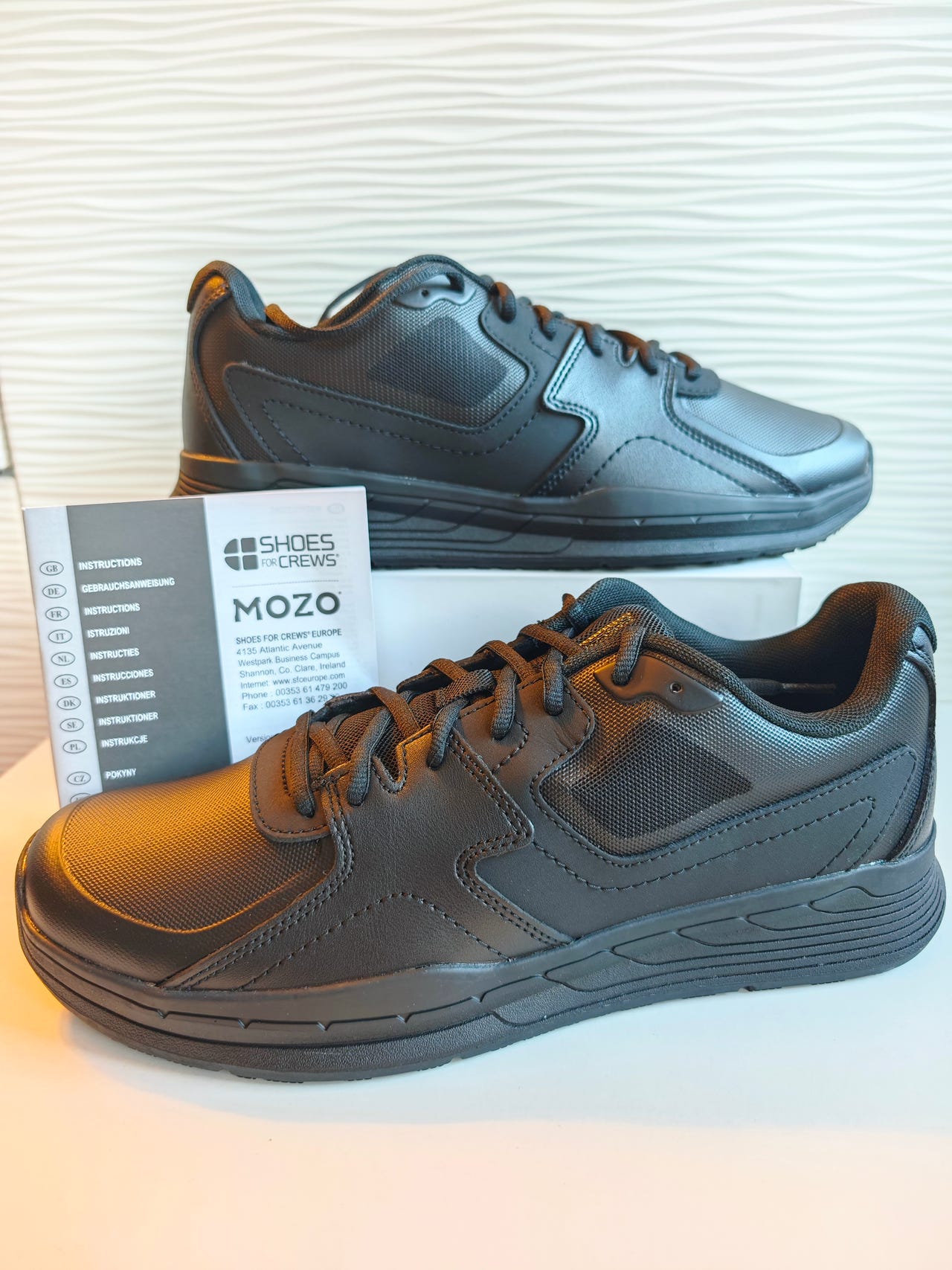 Nye MOZO / Shoes For Crews – Arbeidssko str. 44 (sklisikre, delvis ...