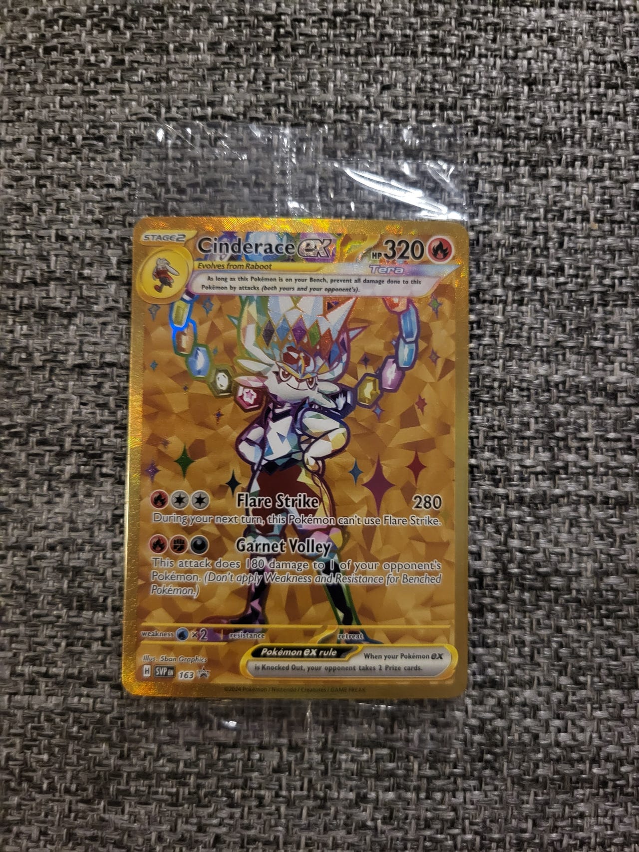 Pokemon Cinderance ex sealed | FINN-torget