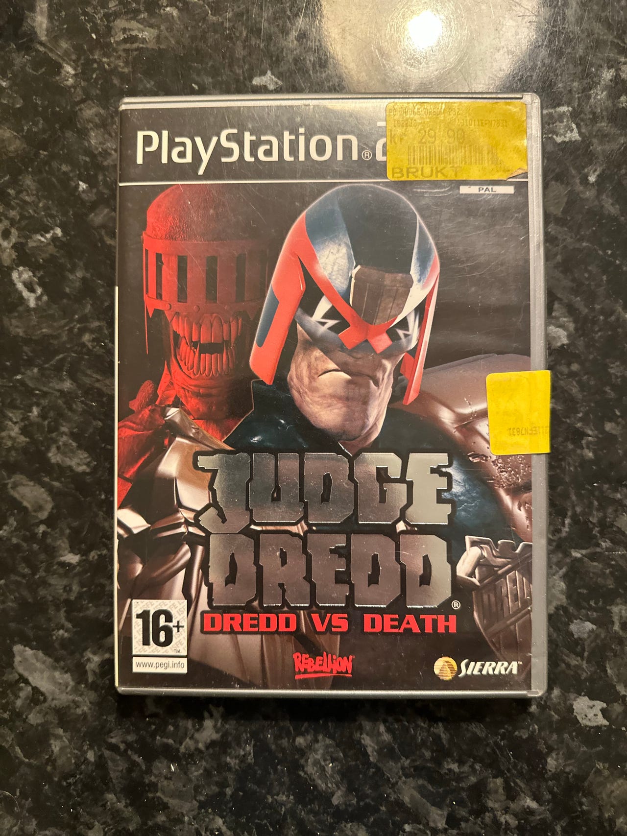 Judge Dredd Dredd vs Death Playstation 2 spill | FINN-torget