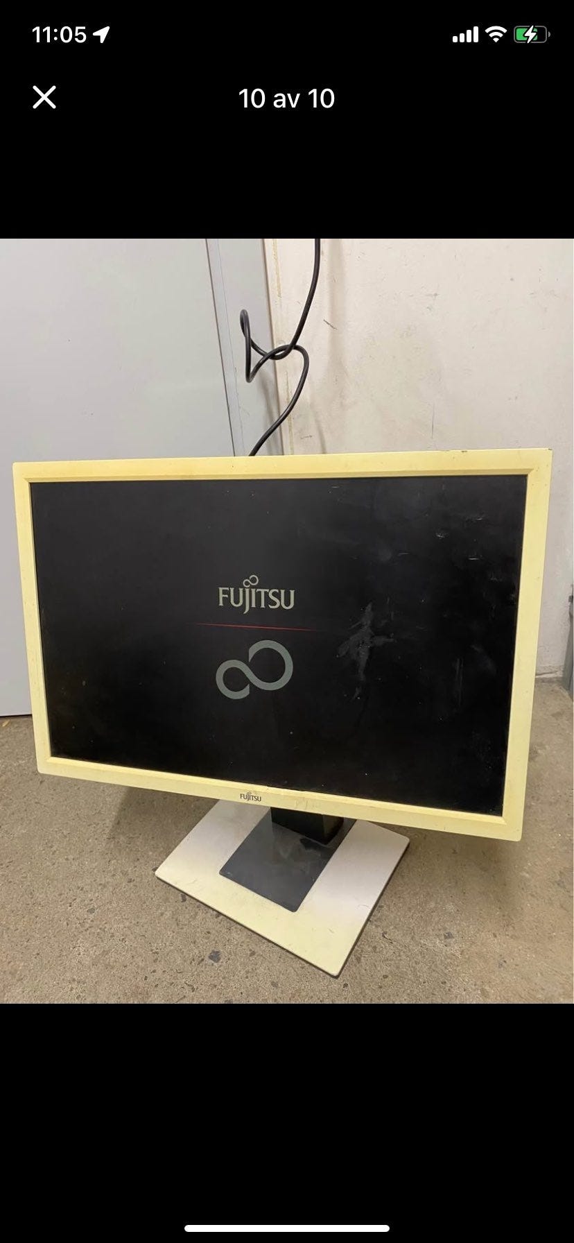 Fujitsu 21 tommer skjerm | FINN-torget