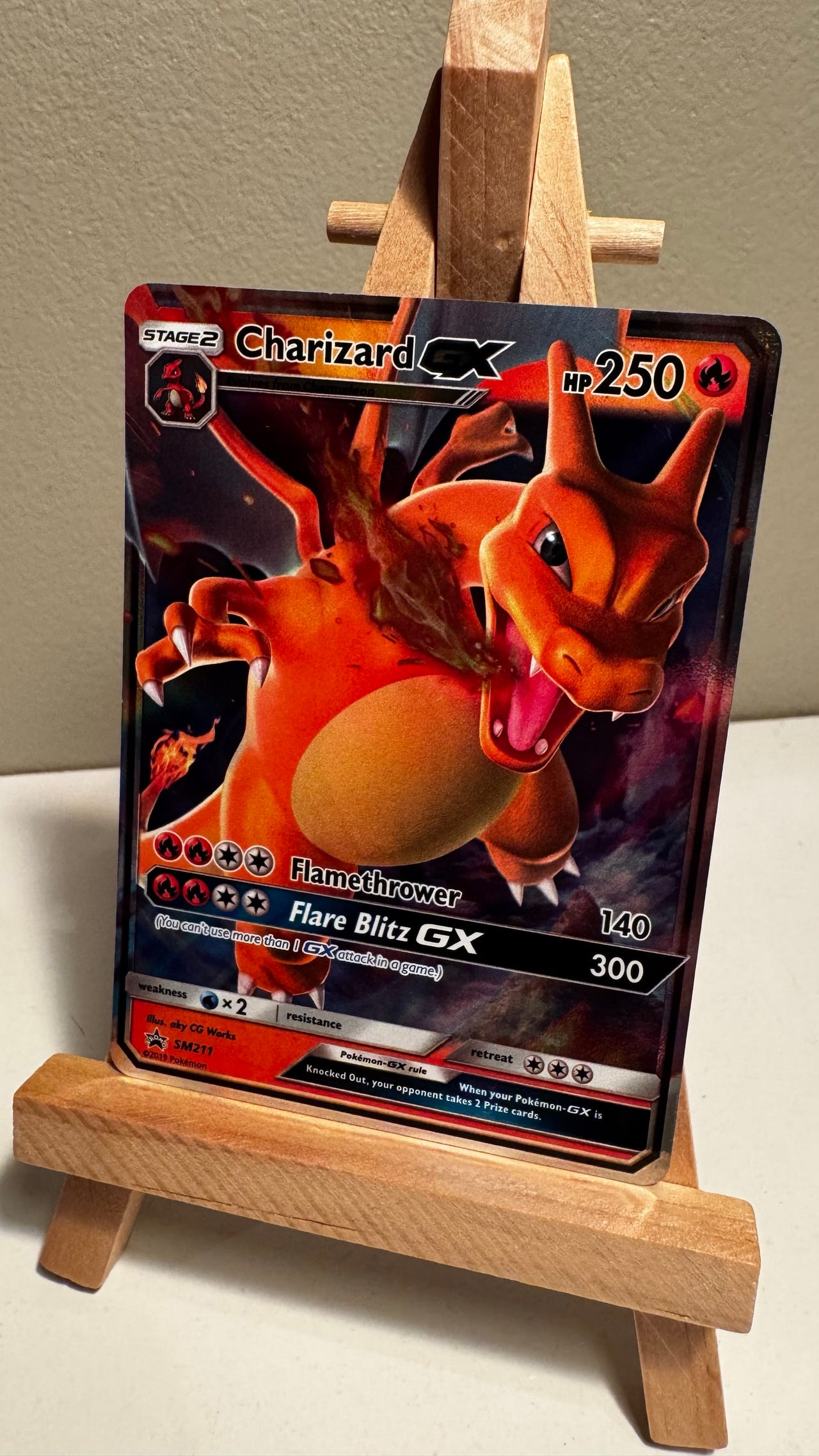 Pokémon Charizard GX promo 211 | FINN-torget