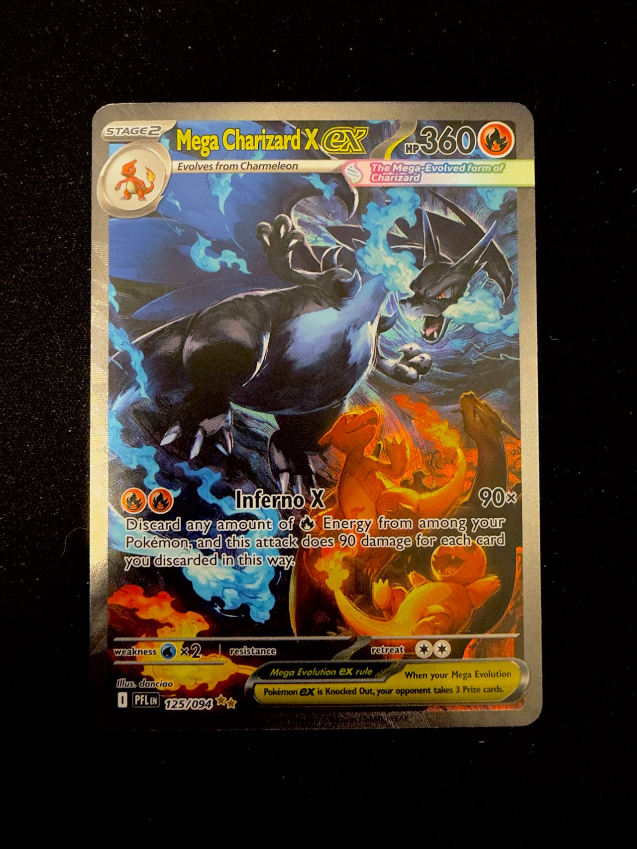 Pokemon Mega Charizard X ex | FINN-torget