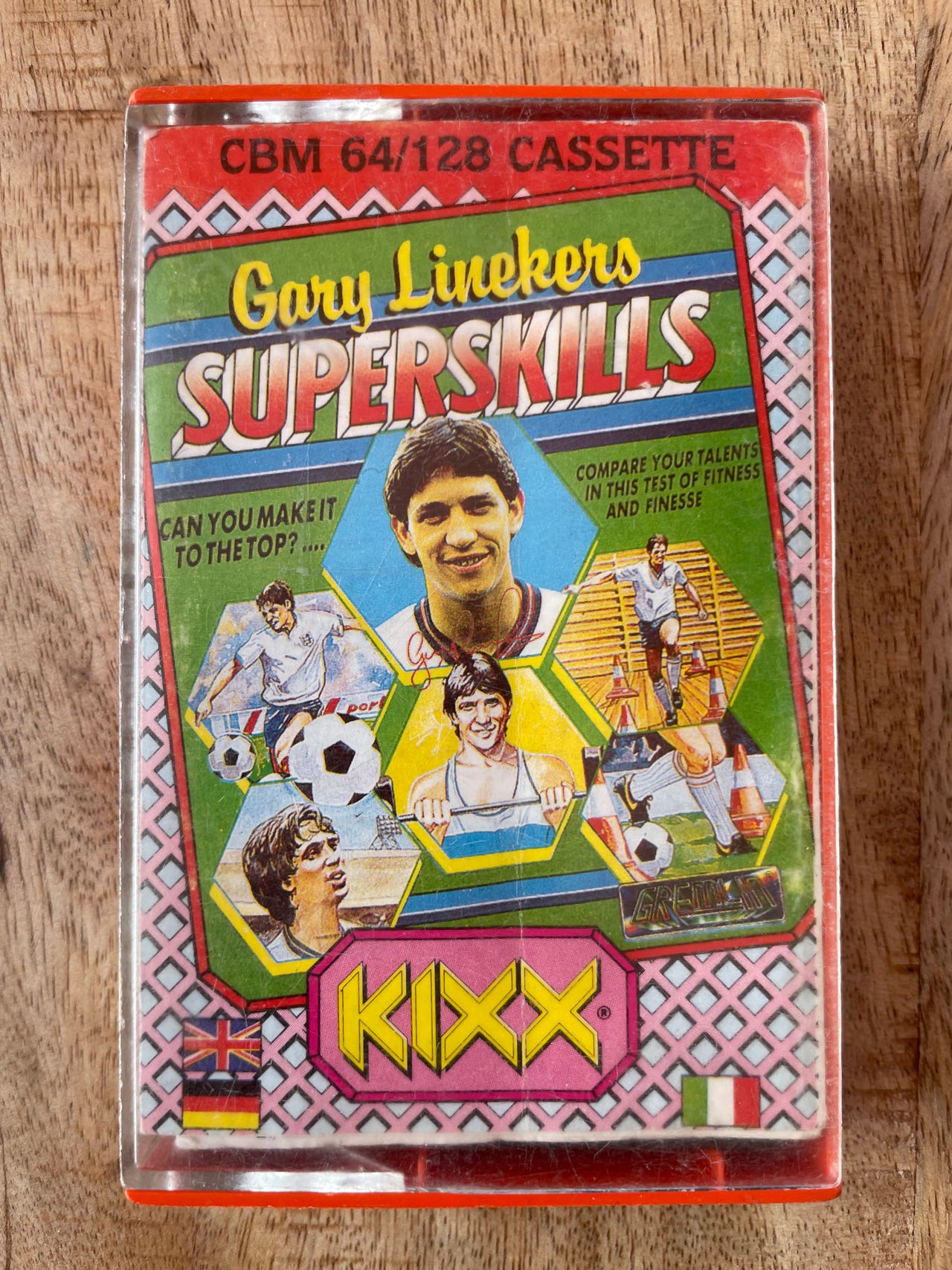 C64 spill: Gary Lineker's Superskills for Commodore 64 | FINN-torget