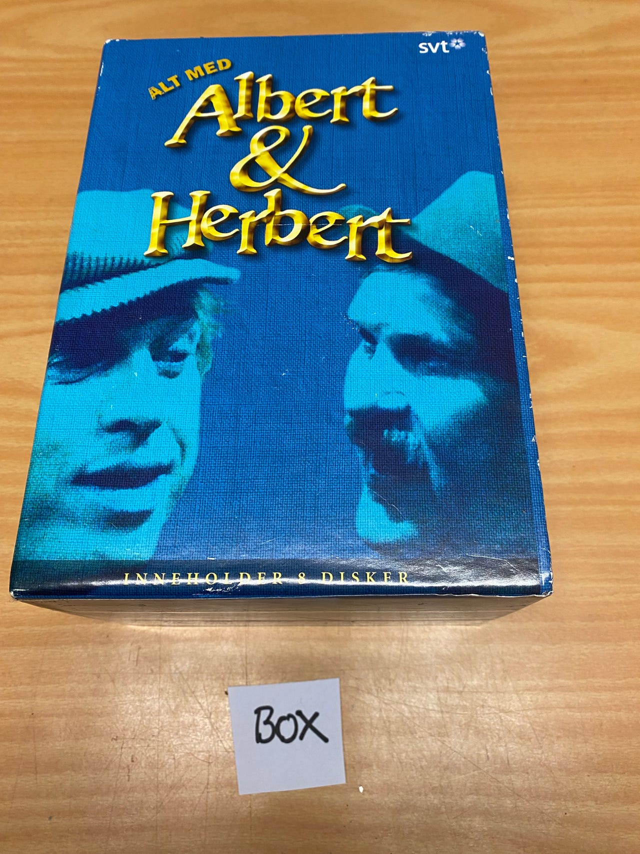 Albert & Herbert DVD Boks Komplett Serie | FINN-torget