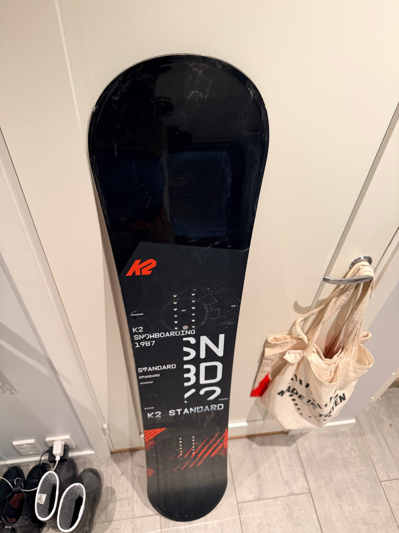 K2 Standard + K2 mach bindinger + K2 data boots str 44.5 - skowboardpakke | FINN-torget