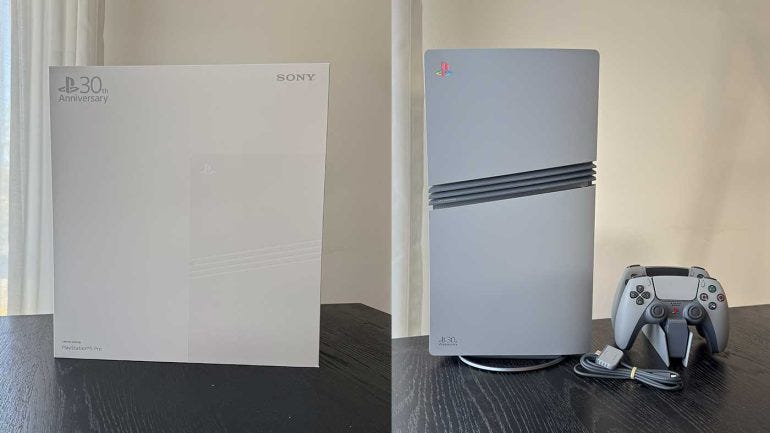 PlayStation 5 Pro 30th Anniversary Limited Edition PS5 Bundle | FINN-torget