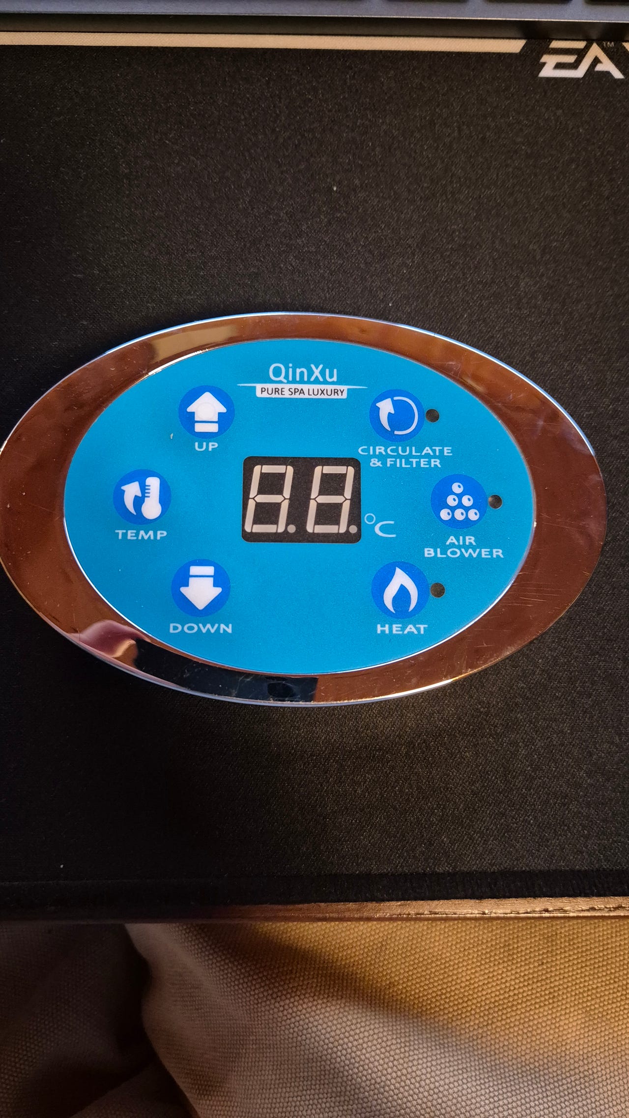 Kontrollpanel til oppblåsbart boblebasseng – passer Aqua Spa 800 | FINN-torget