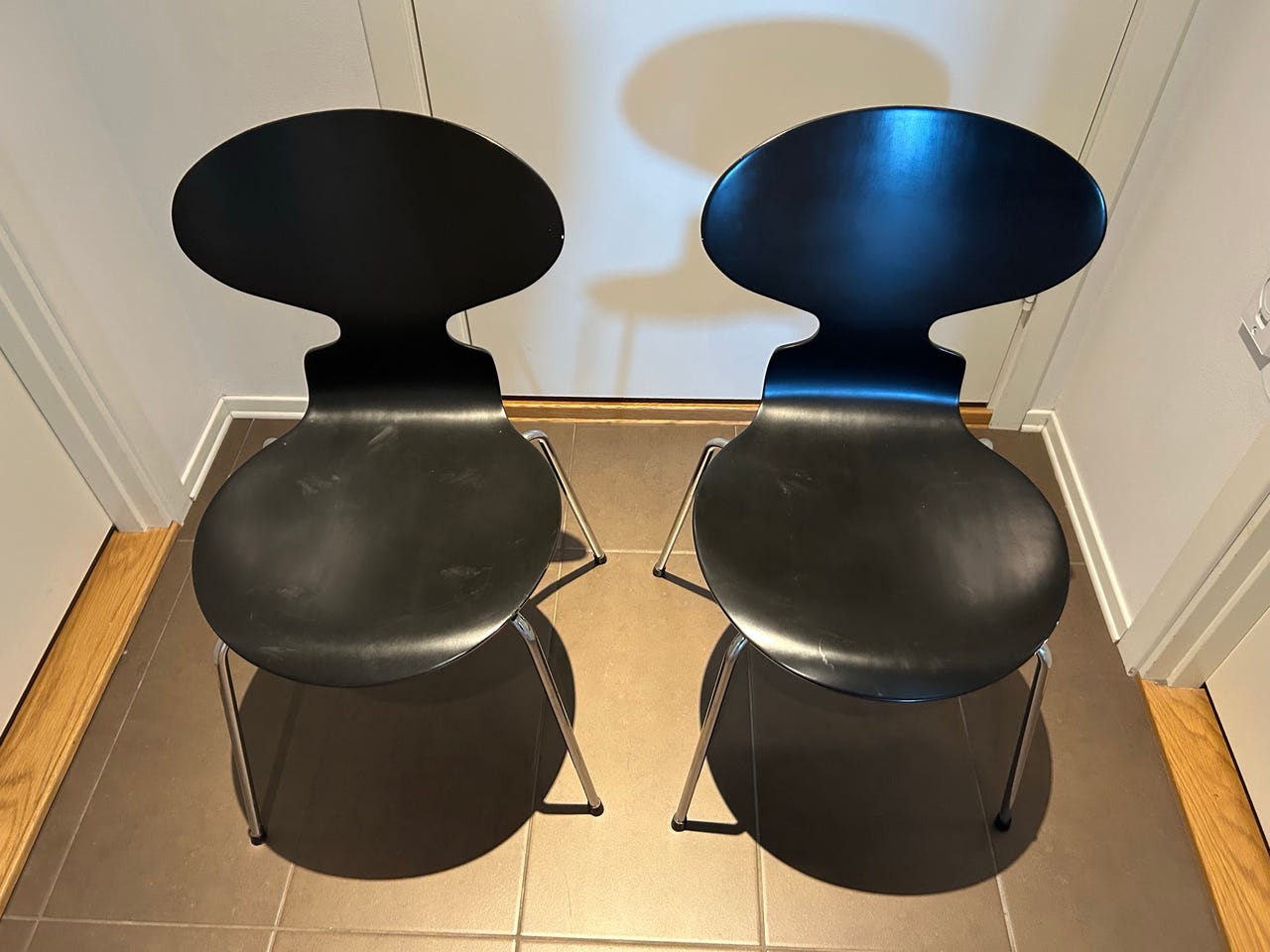 Arne Jacobsen Myren Stol Svart | FINN-torget