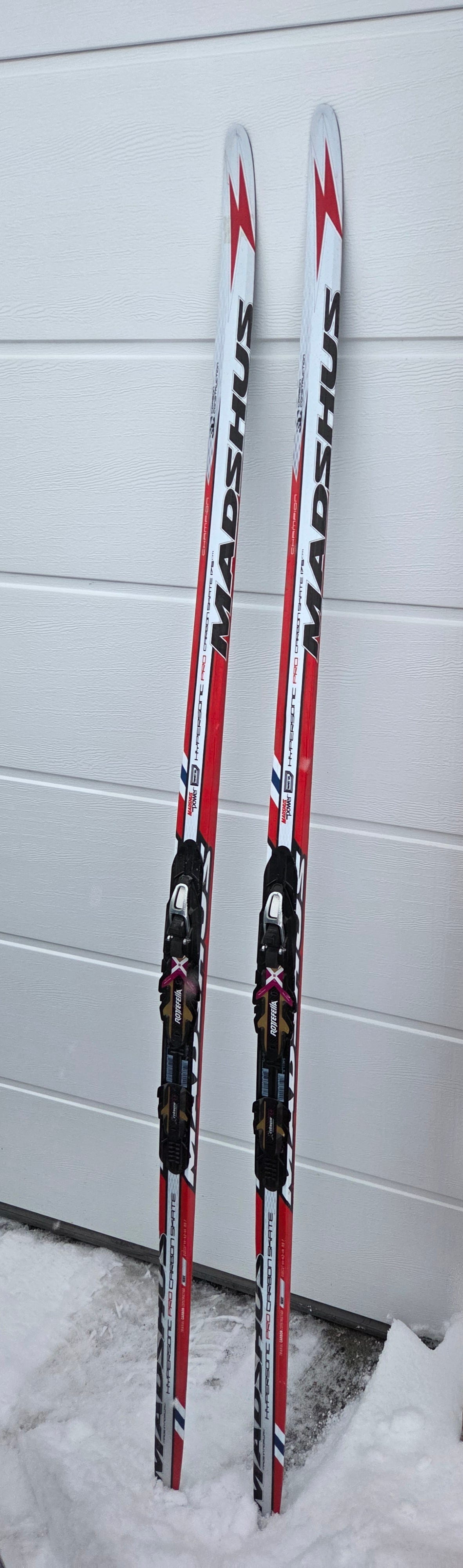 Madshus Hypersonic Pro Carbon Skate 175cm + binding + sko str 40 | FINN-torget