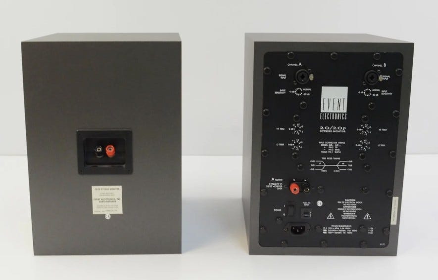 EVENT ELECTRONICS 20/20p // Powered Studio Monitors (par) | FINN-torget