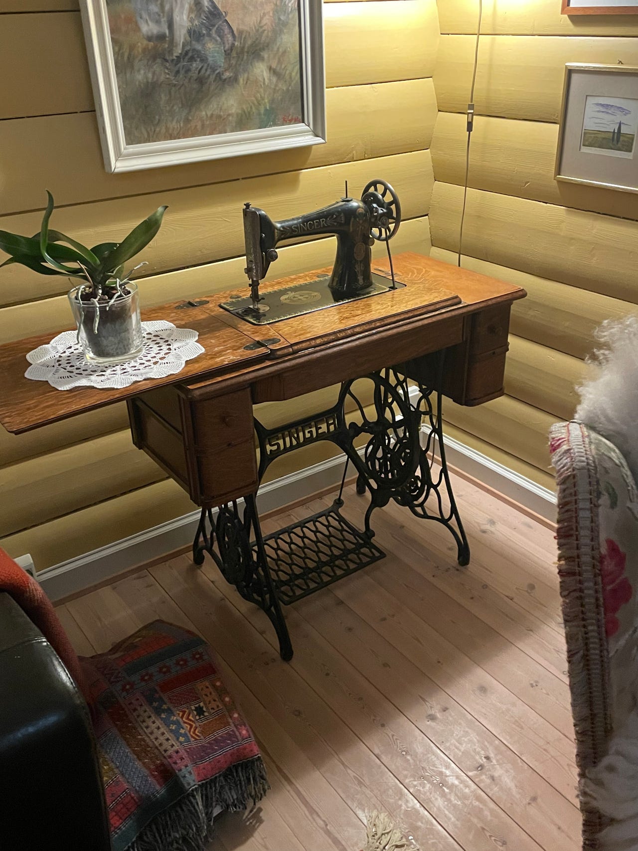 Gammel Singer symaskin | FINN-torget