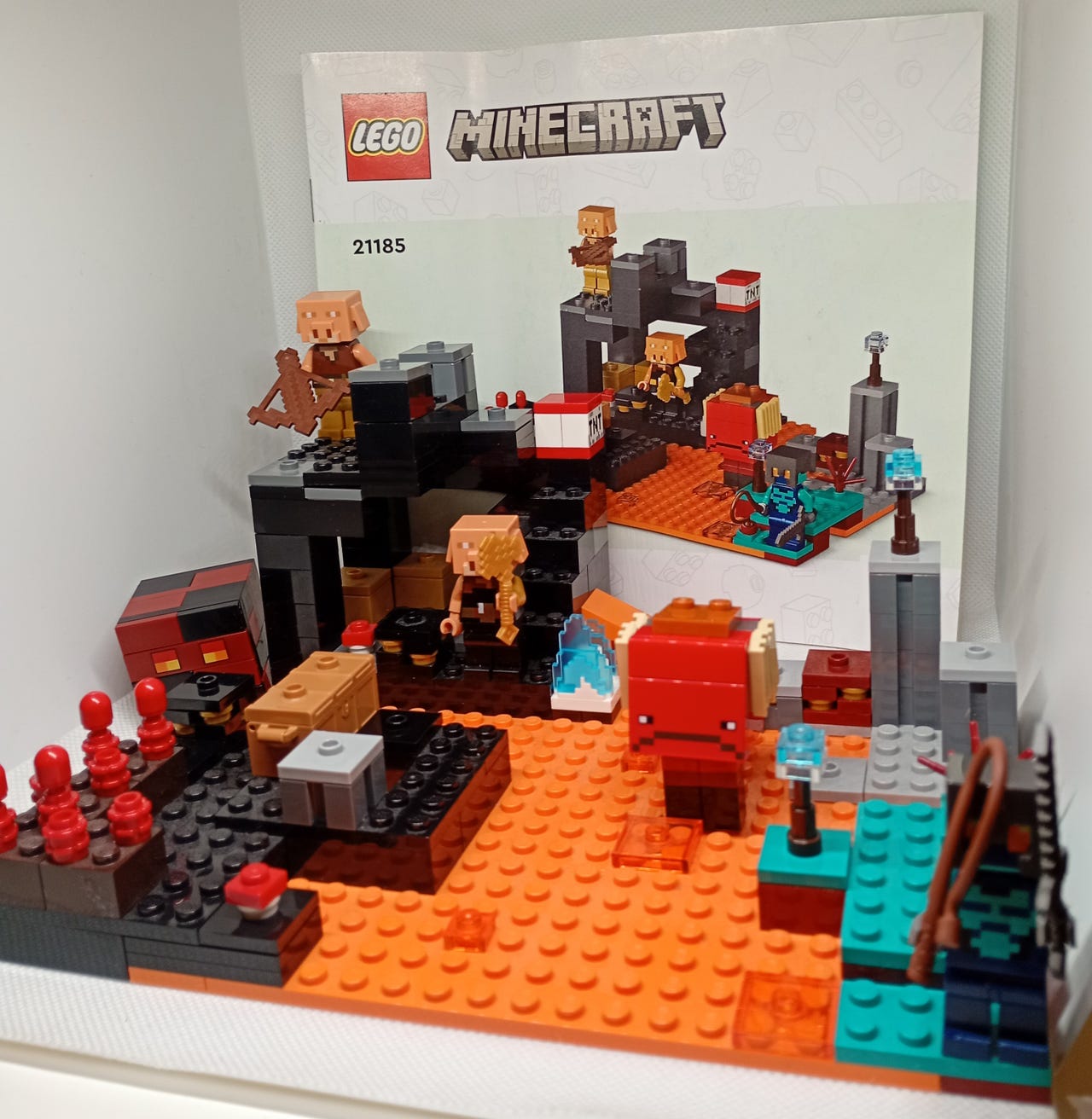 Lego Minecraft sett 21185. "The Nether Bastion" | FINN-torget