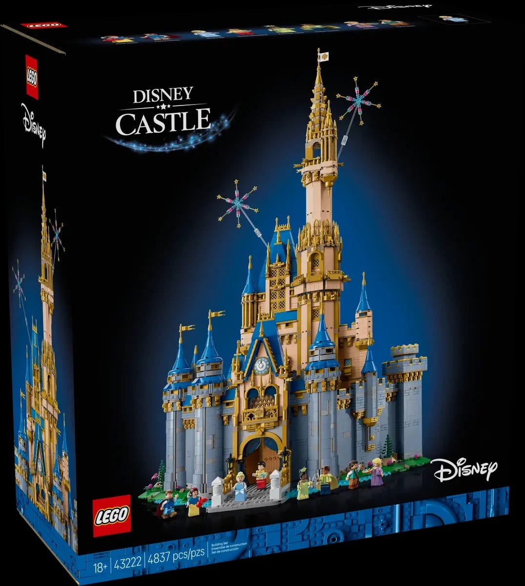 LEGO Disney-slottet 43222 / LEGO Disney Castle 43222 - NY og uåpnet ...