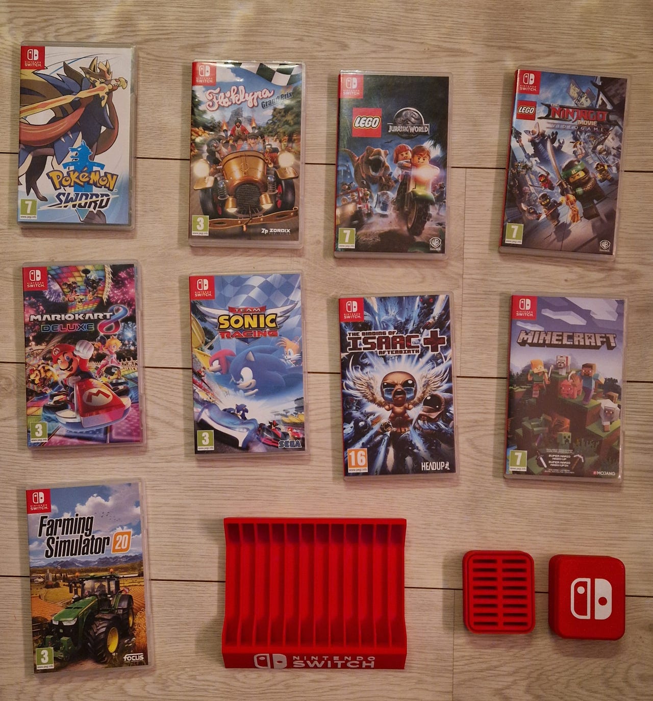 Nintendo Switch spill og oppbevaring til salgs | FINN-torget