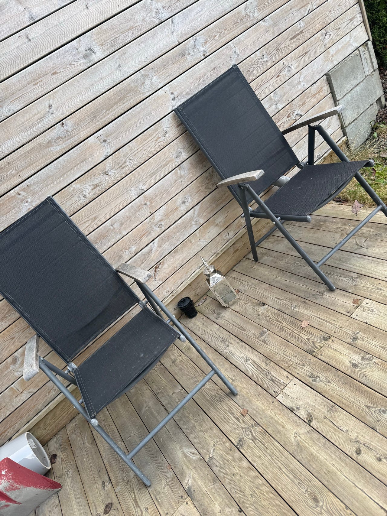 Uten merke Sammenleggbare hage- og campingstoler i svart | FINN-torget